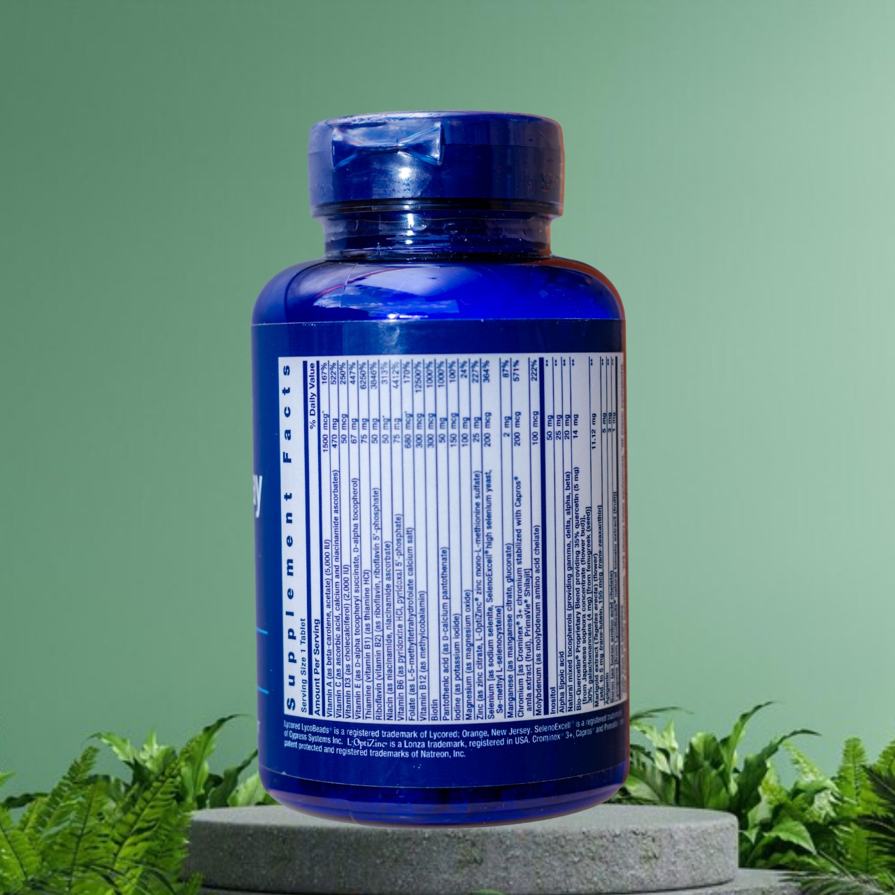 Life Extension One - Per - Day Multivitamin - Lapis Lazuli NutriHub